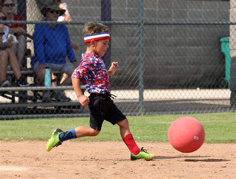 Town Of Livingston Holds Independence Day Weekend Kickball Tournament