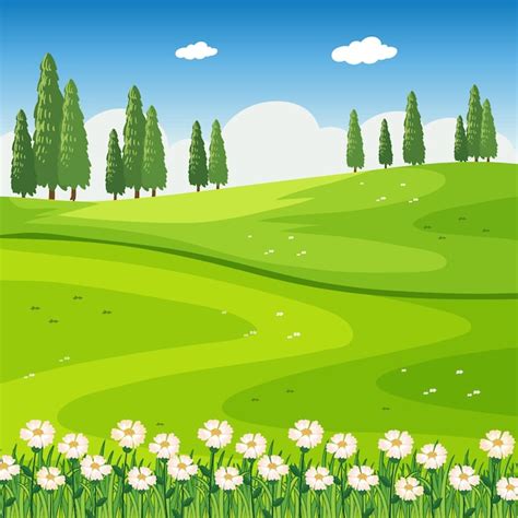 Field Background Clip Art