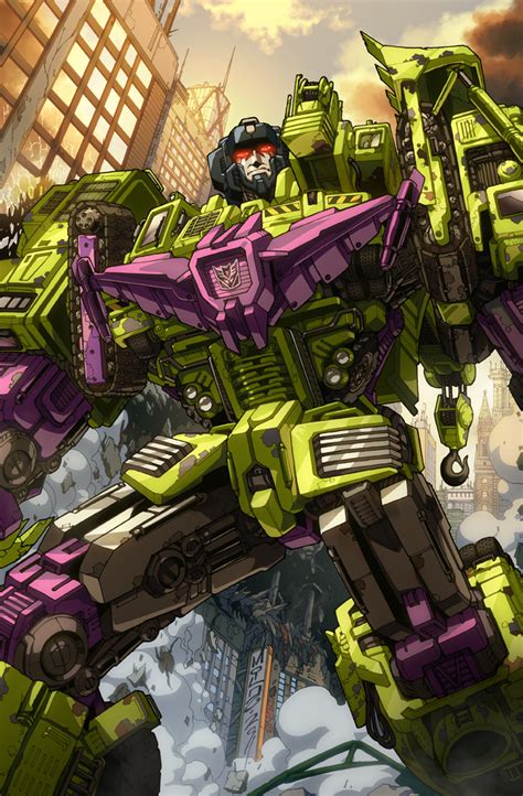 Devastator Coloured By Markerguru On Deviantart