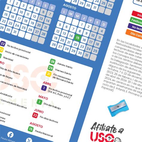 Ya Disponible El Calendario Escolar De La Provincia De Almería Para El
