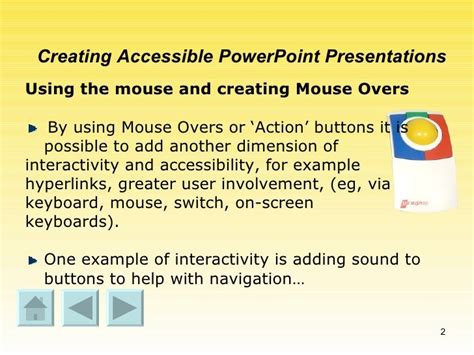 creating switch accessible powerpoint