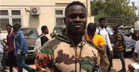 Leone Stars Striker Musa Tombo Visits Ipam Usl Main Campus