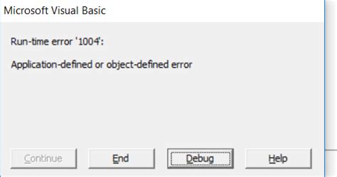 Excel Vba Application Defined Or Object Error Changing Pivot Filter Stack Overflow