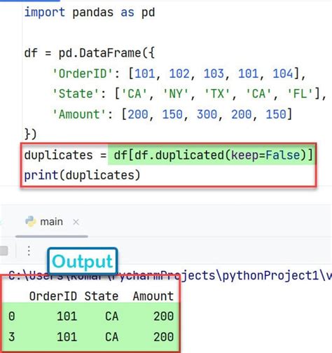 Pandas Find Duplicates In Python 5 Examples