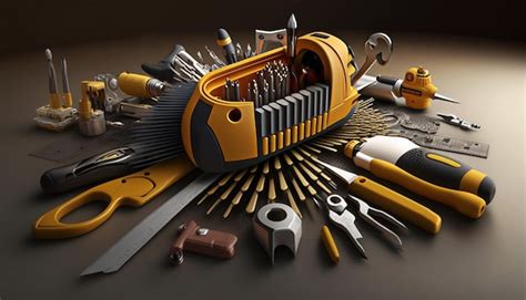 Premium Photo Building Tools Generative Ai Premium Photo Building Tools Generative Ai