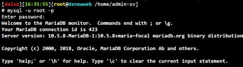 mysql mariadb db 덤프 사용법 달소씨의 하루