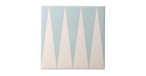 Backgammon Pattern Light Blue Tile Zazzle