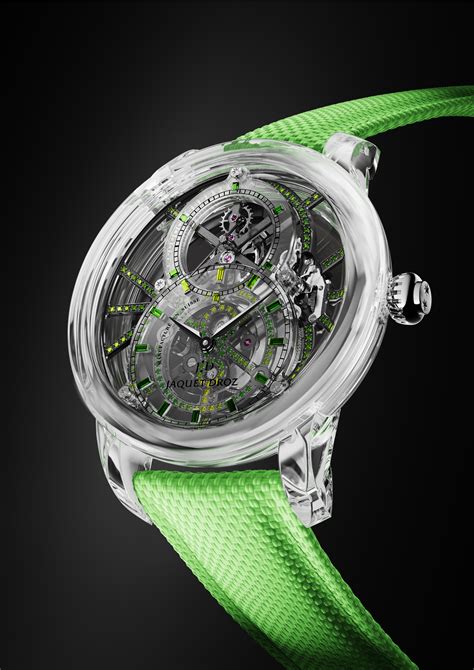 Tourbillon Skelet Sapphire Jaquet Droz