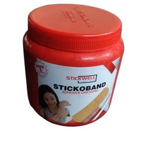 Skin Short Stretch Compression Stickwell Stickoband Adhesive Dressing Bandage For Personal