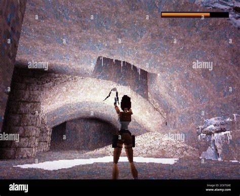 Tomb Raider Sony Playstation 1 Ps1 Psx Editorial Use Only Stock