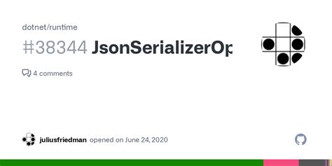 Jsonserializeroptionswriteindividualobjects · Issue 38344 · Dotnet