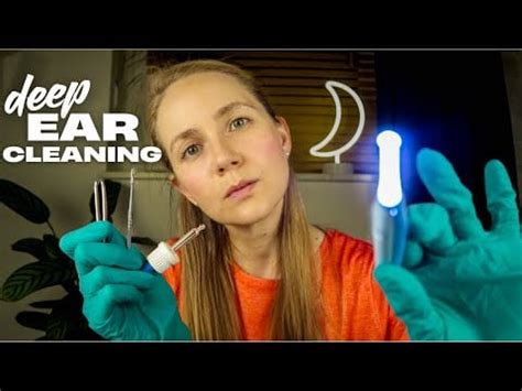 Deep Ear to Ear Cleaning ASMR | Doctor Roleplay for Relaxation ...