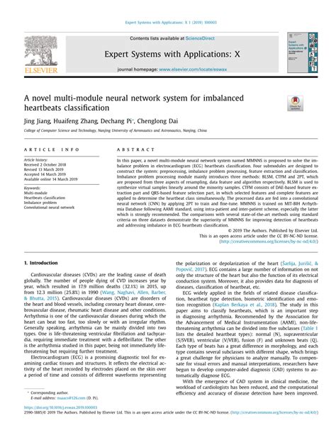 pdf a novel multi module neural network system for imbalanced