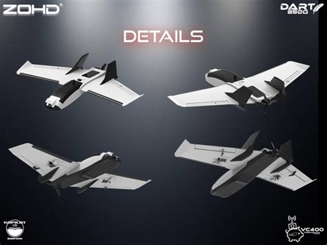 ZOHD Dart 250G AIO EPP FPV RC Airplane FPV Ready Version