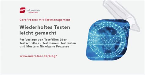 In Step Blue Coreprocess Mit Testmanagement Microtool