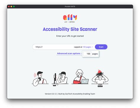 A Customisable Automated Web Accessibility Testing Tool With React