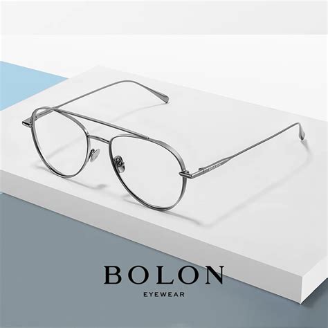 BOLON авиационные очки, оправа для мужчин, чистый титан ...