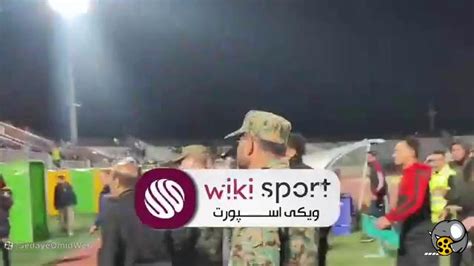 فیلم اولین دختر جیمی جامپ ایران در بازی استقلال و اراک آلومینیوم اراک