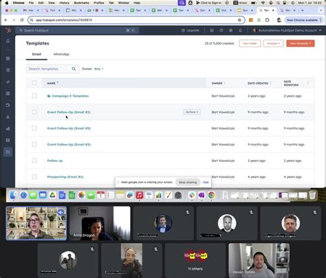 kick off of crm bootcamp with sam easton steven tomlin posted on the