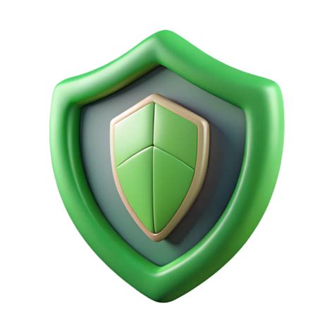 Impressive Modern Cybersecurity Risk Mitigation Icon Green Shield
