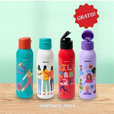 Jual Tupperware Fancy Bottle 750ml Botol Minum Tupperware Shopee Indonesia