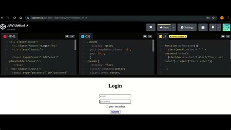 Simple Javascript Project Youtube