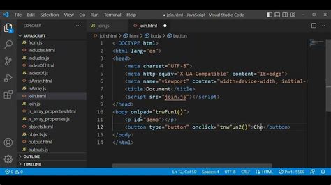 Lesson 28 Join Javascript Array Method Youtube
