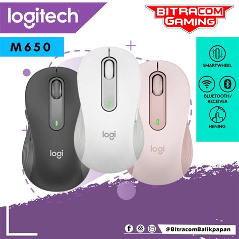 Jual Logitech M650 Mouse Bluetooth Shopee Indonesia