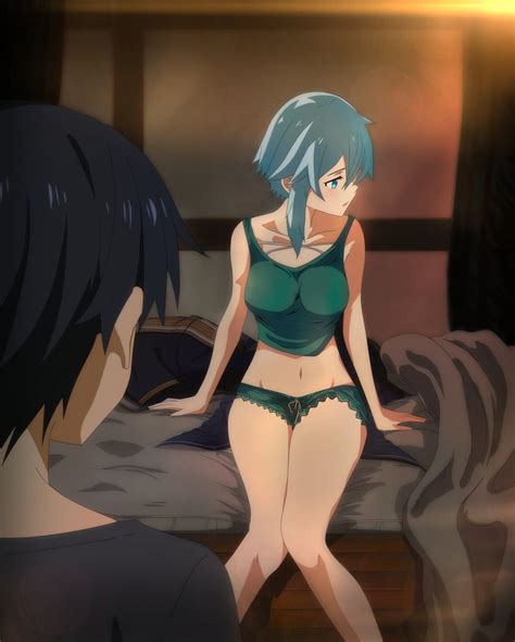 Kirito And Sinon Sword Art Online And 2 More Drawn By Kirinonsh