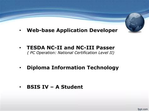 Basic Web Development Ppt