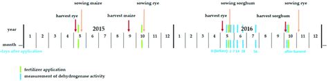 Dates Of Sowing Harvest Fertilizer Application And Dehydrogenase