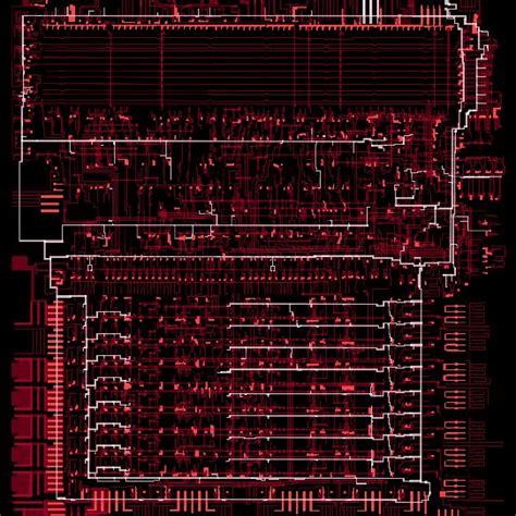 Diffusion And Ground Of The Mos 6502 Die Download Scientific Diagram