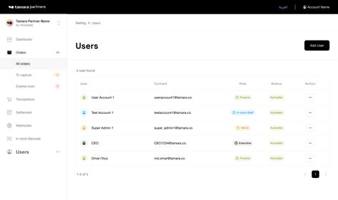 Adding A New User