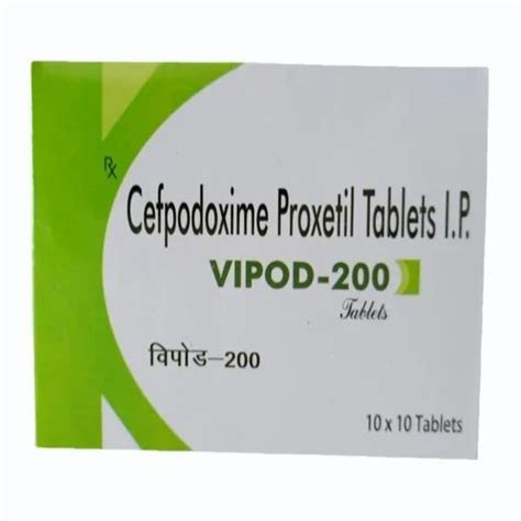 200mg Cefpodoxime Proxetil Tablet At ₹ 346box Shivalik Enclave Id