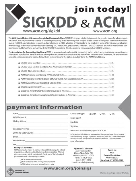 Fillable Online Chbrown Github Acm Sigkdd And Annual Kdd Conference Fax Email Print Pdffiller