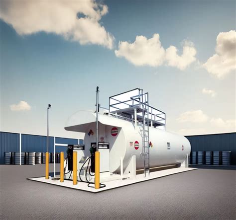 Yongnuo Supply Above Ground Fuel Storage Tank Fuel Station Management