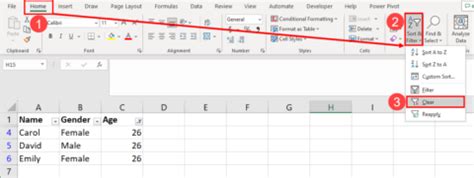 Ways To Clear All Filters In Microsoft Excel How To Excel