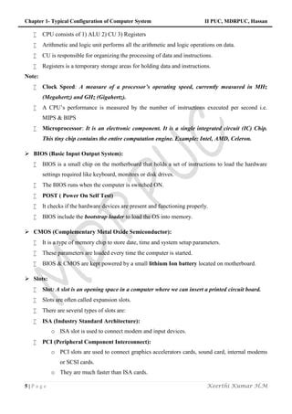 chapter-1-typical-configuration-of-computer.pdf | Consumer Electronics | Technology & Computing