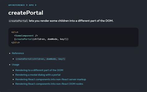 Rishi Bakshi On Linkedin React Reactportals Webdev Uidevelopment Learningjourney Typescript
