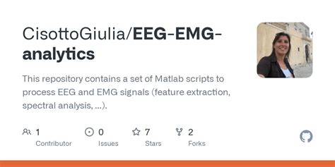 Github Cisottogiuliaeeg Emg Analytics This Repository Contains A