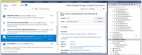 How To Run A Xamarin Forms Application On An Android Wear Device Stack Overflow