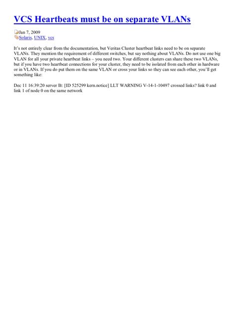 Vcs Notes Pdf Computer Cluster Information Technology Management
