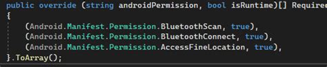 Android Device Discovery Issue And More Issue Dotnet Bluetooth Le Dotnet Bluetooth