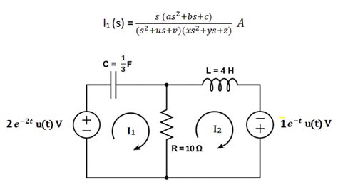 Solved In The Following RLC Circuit The Capacitor Voltage Chegg Com
