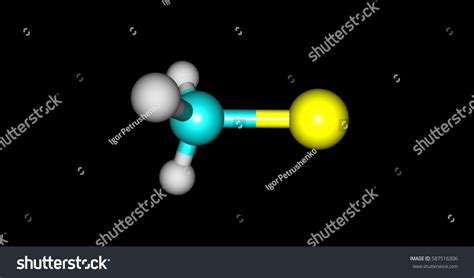 Bromomethane Methyl Bromide Organobromine Compound Formula Stock Illustration 587516306