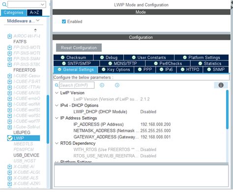 Stm32 Ethernet The First Launch Rafal Bartoszak