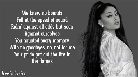 Ariana Grande Lyrics