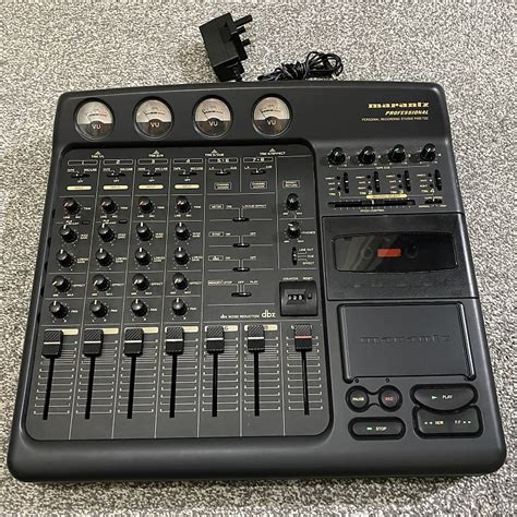 Very Rare Marantz Pmd720 Analog Multitrack 4 Track Recorder Reverb