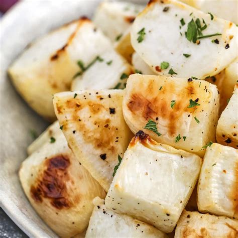 Roasted Turnips Easy And Flavorful Side Easy Low Carb