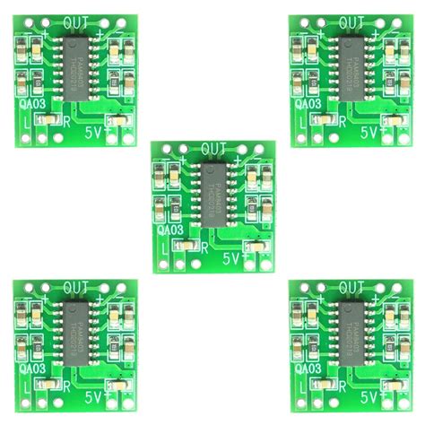 Universal Hub Pam8403 5v Dc Mini Amplifier Board Class D Usb Power Audio Module 5pcs